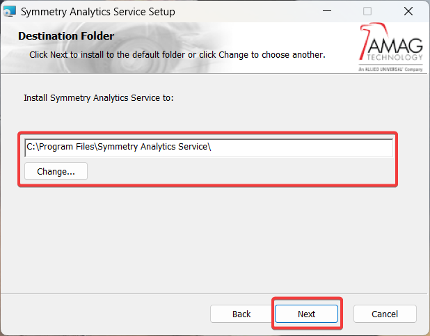 Symmetry Analytics Service Installation Guide